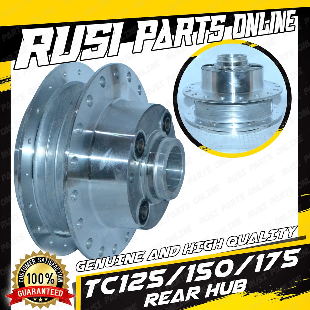 RUSI TC125/150/175 Rear Hub / SAIYAN MURANG REAR HUB | Shopee Philippines