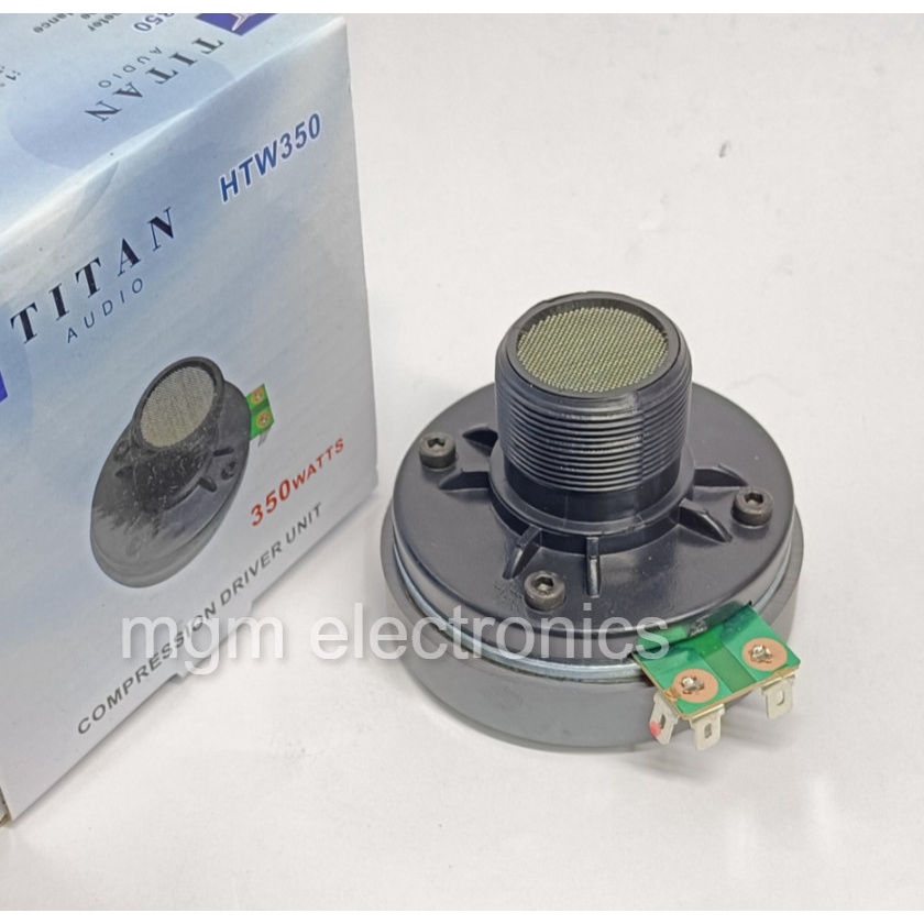 Compression Driver Unit Titanium HTW350 Titan Audio Tweeter 350watts ... Compression Driver Unit Titanium HTW350 Titan Audio Tweeter 350watts ...