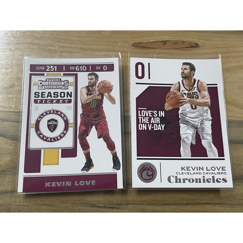 [LOT 2 #MINT] KEVIN LOVE #CONTENDERS #CHRONICLES #NBA Cards Collection ...