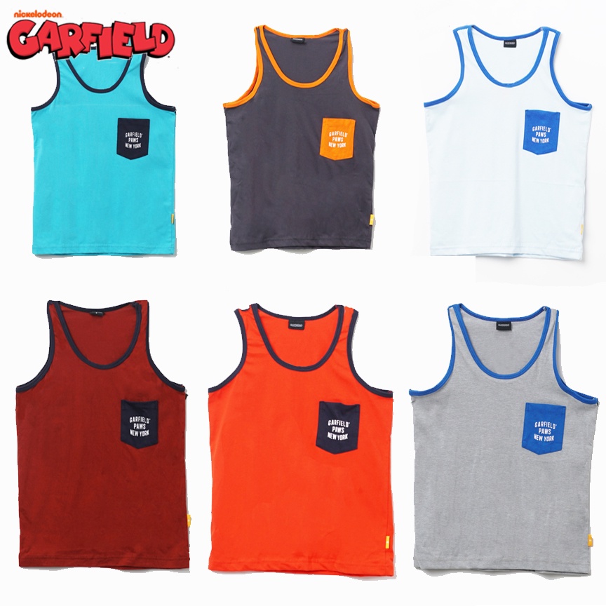 Garfield Children: Boys Assorted Colored Sando with Pocket (1pc ...