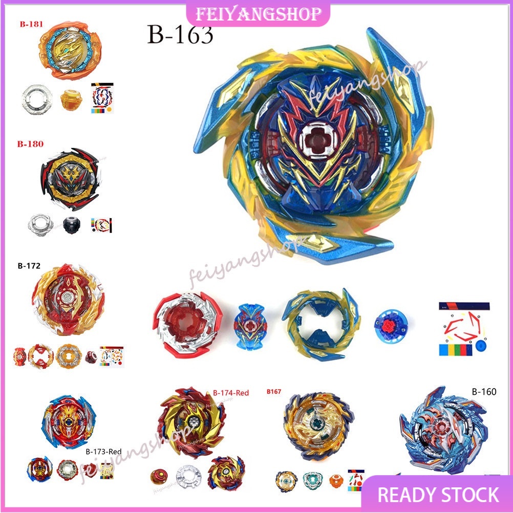 Beyblade Burst B-163 Booster Brave Valkyrie B-181 Cyclone Ragnaruk B ...
