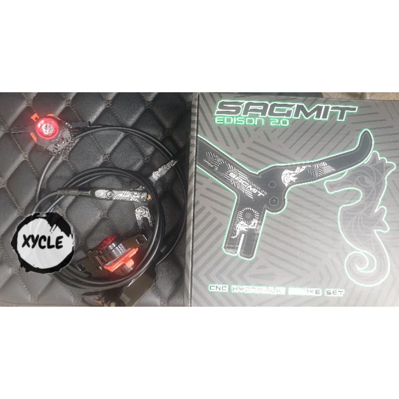 Sagmit Edison 2.0 Hydraulic Brakes Brakeset | Shopee Philippines