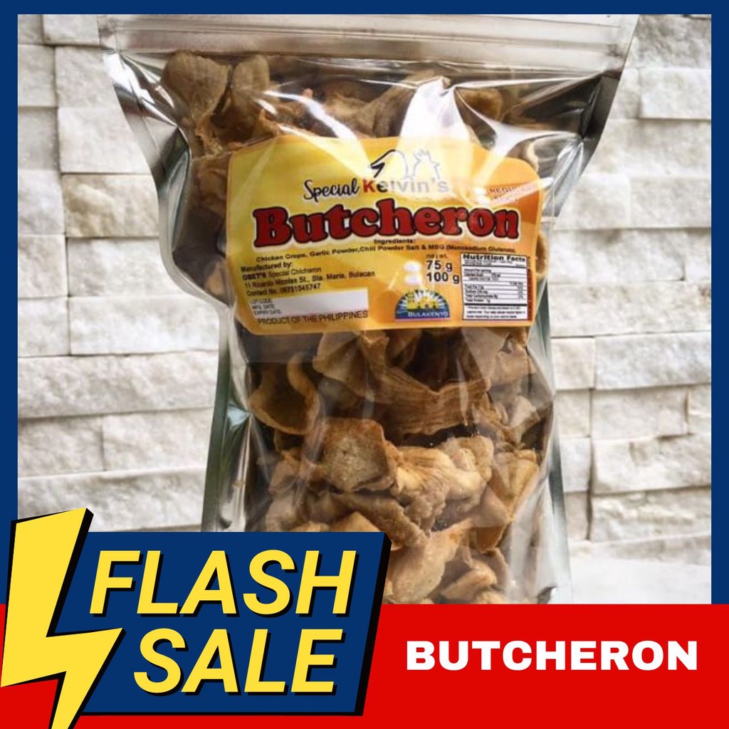 Butcheron KETO LOWCARB Special chicharon butche Crispy Butcheron BIG ...