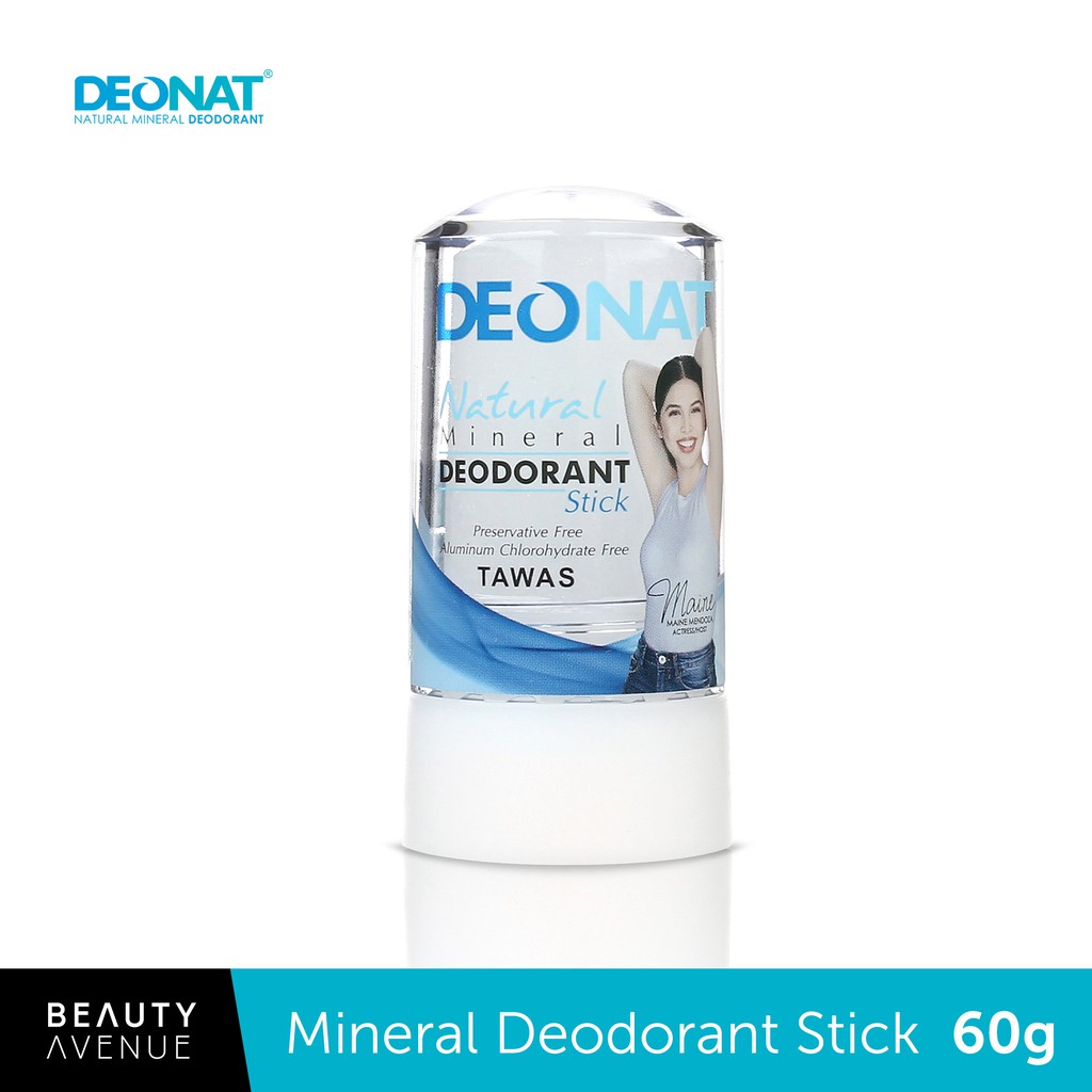 Deonat Natural Mineral Deodorant Stick 60G | Shopee Philippines