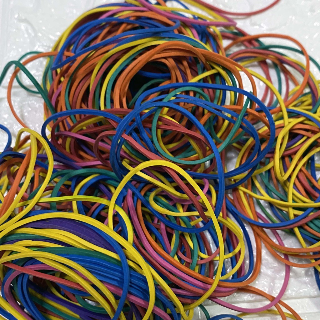 GOMA RUBBER BAND ASSORTED 1 BAG (90G) (SCHOOL OFFICE SUPPLIES) | Shopee ...