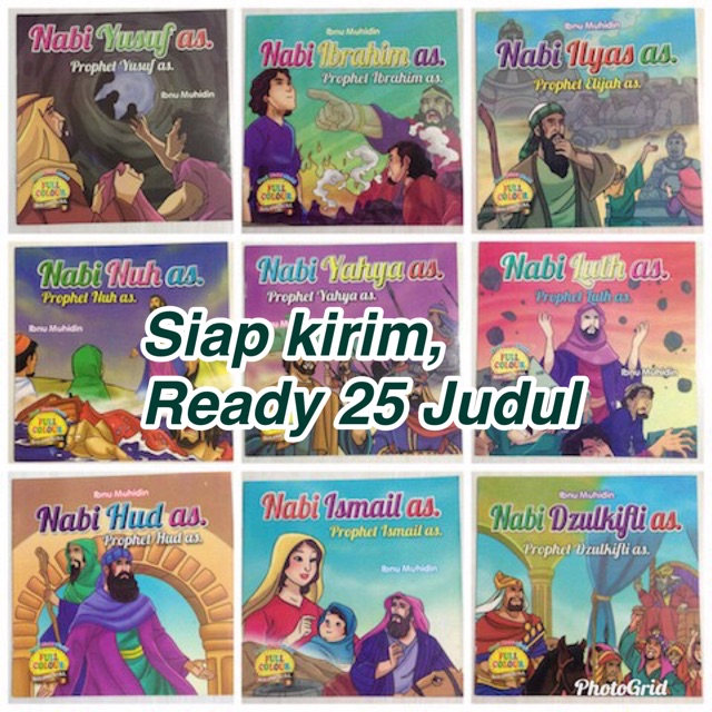 NABI CHILDREN'S BOOK - Series 25 Stories of Prophets and Messengers ...