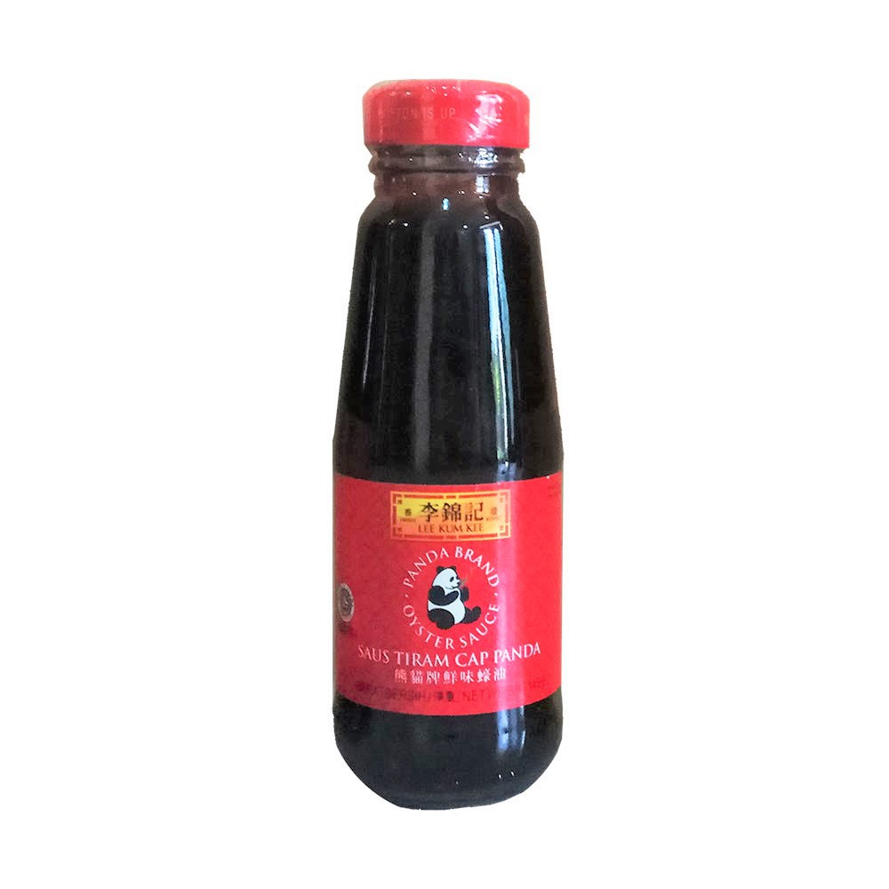 PANDA LEE KUM KEE CAP OYSTER SAUCE 145 GR BOTTLE OYSTER SAUCE | Shopee ...