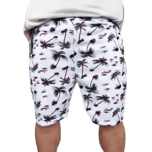 Men's casual short cotton tela | Shopee Philippines