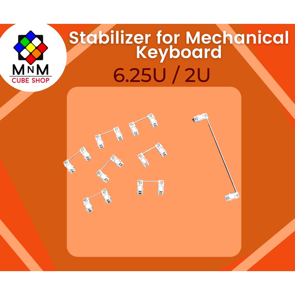 Stabilizer for Mechanical Keyboard 6.25u or 7u and 2u | Shopee Philippines