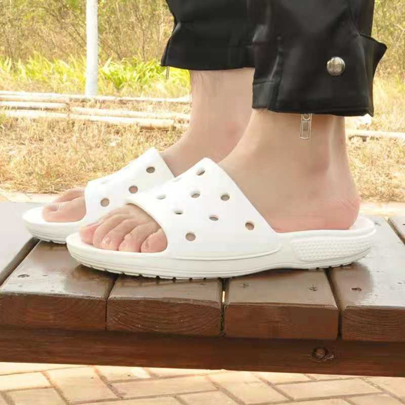 Crocs beach slippers, men's and women's sizes, OEM, ECO | Shopee ...