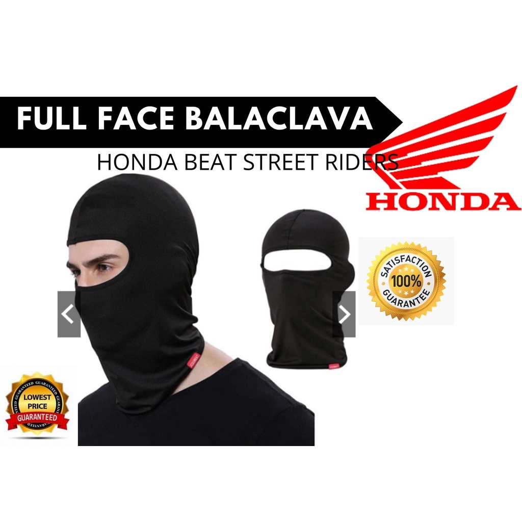 BALACLAVA MASK FOR HONDA BEAT STREET / bandana motorcycle / balaclava ...