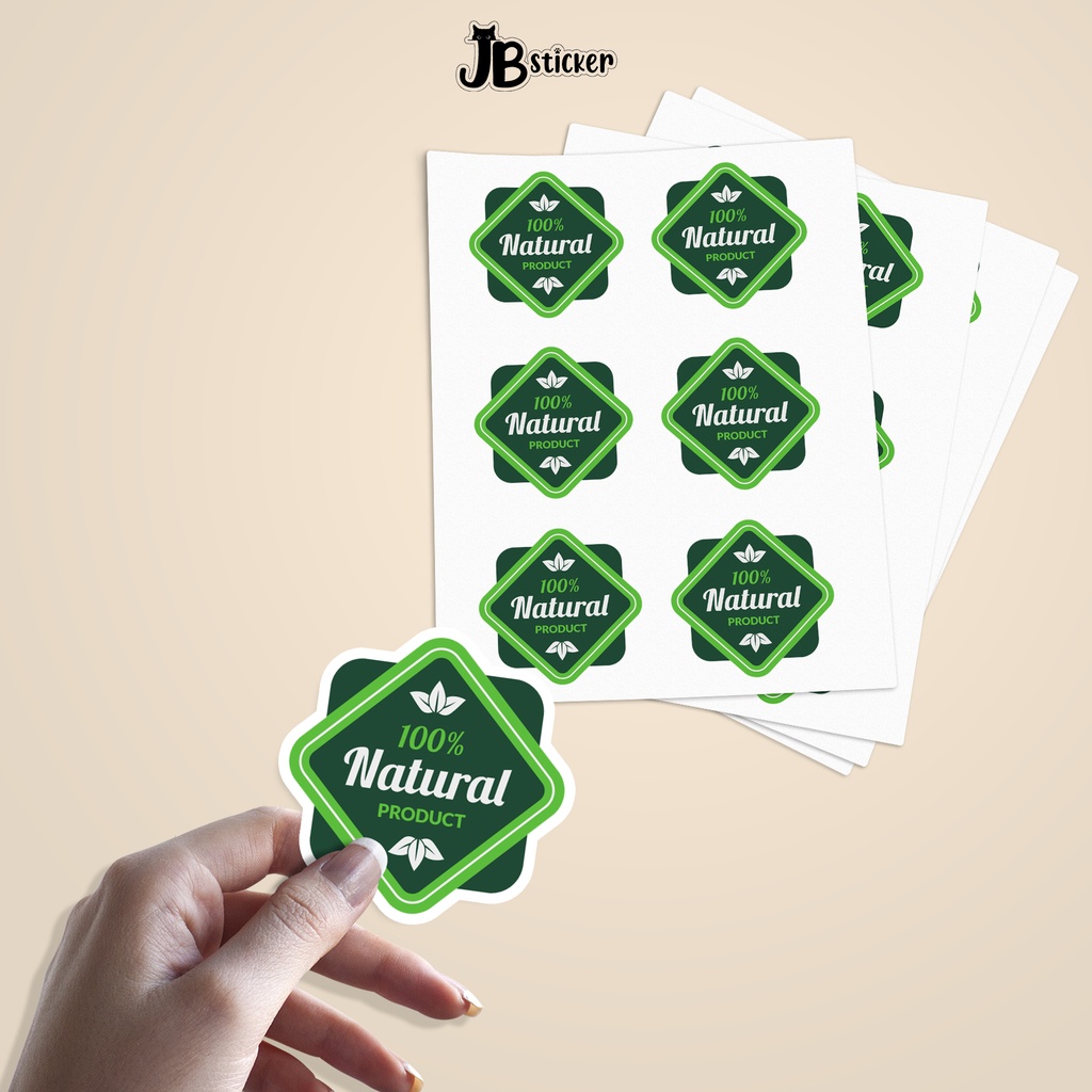 50pcs Organic Natural Sticker Label, Packaging Labels, Product Stickers ...