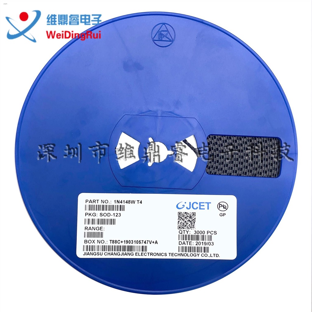 ESD anti-static protection diode TVS diode CESDLC5V0G3 SOT-143CJ long ...