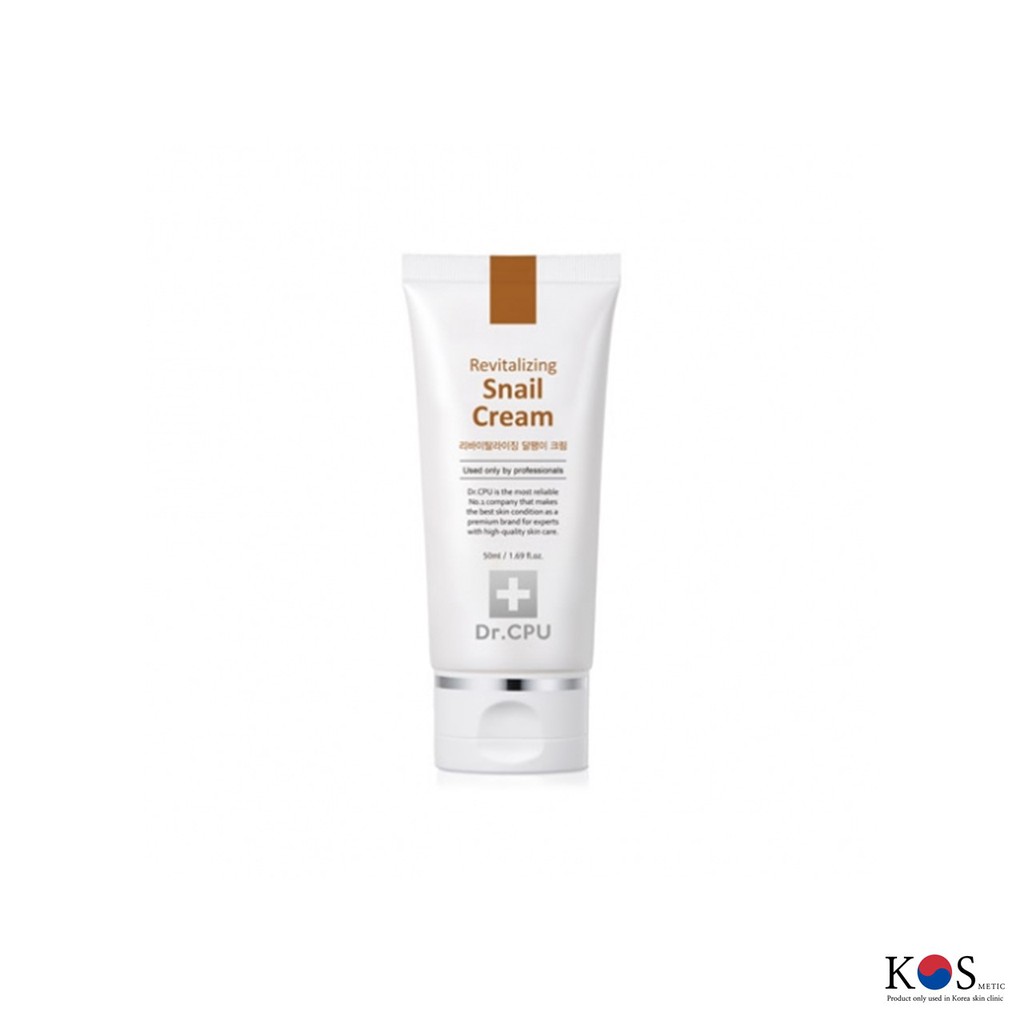DR.CPU - Revitalizing Snail Cream 50ml (Management of pores, skin ...
