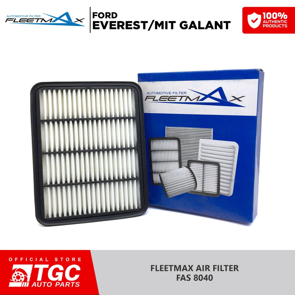 Fleetmax Air Filter / Air Cleaner Ford Ranger Everest Diesel 1999 ...
