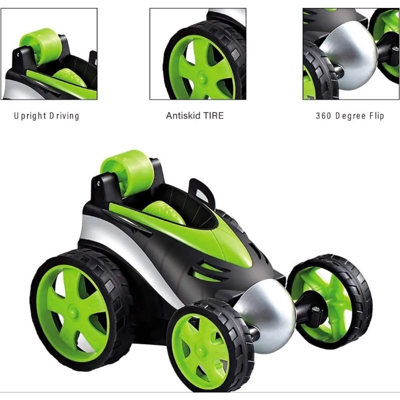Rc Stunt Car for Boy Toys 360 Degree Rotation Racing Cars Flip and Roll ...