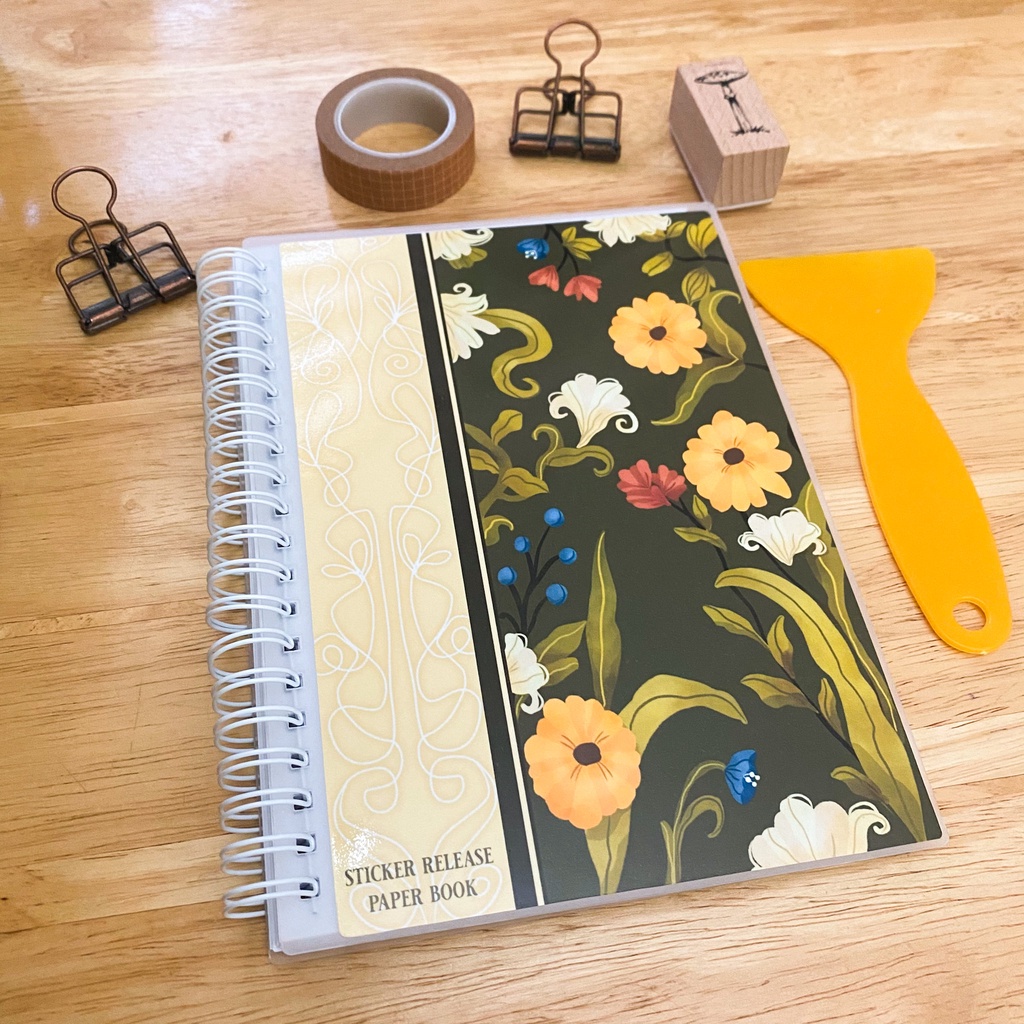 Stickertale Sticker Book, Reusable Book, Sticker Release Paper Book ...