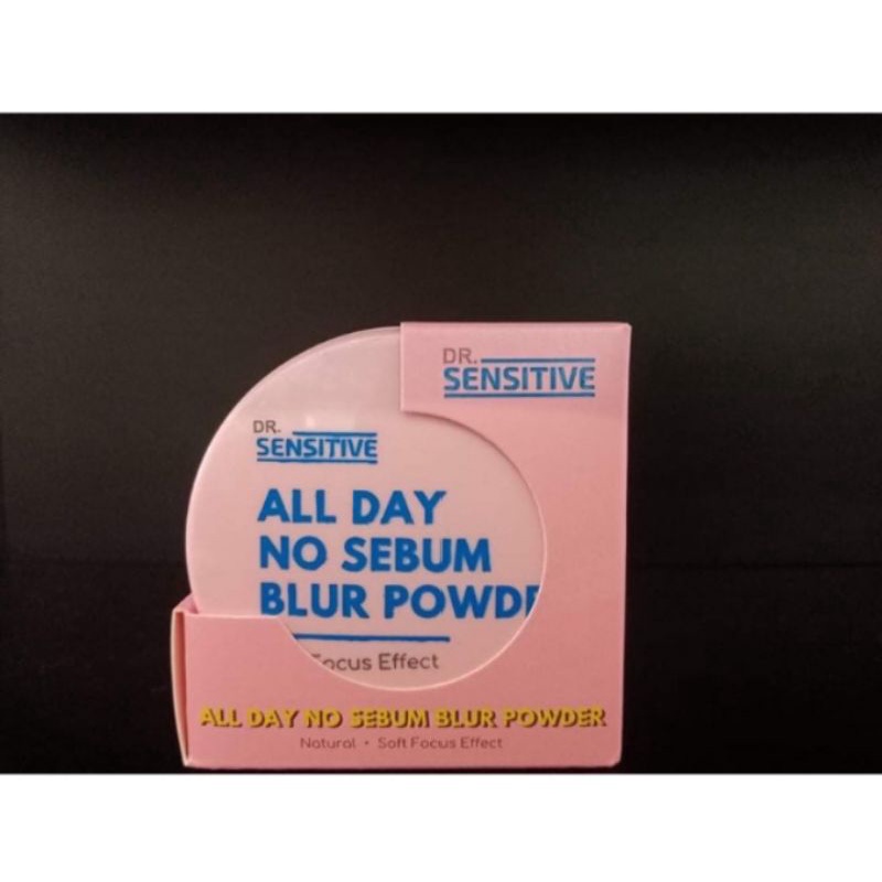 Dr. Sensitive All Day No Sebum Blue Powder 25g | Shopee Philippines