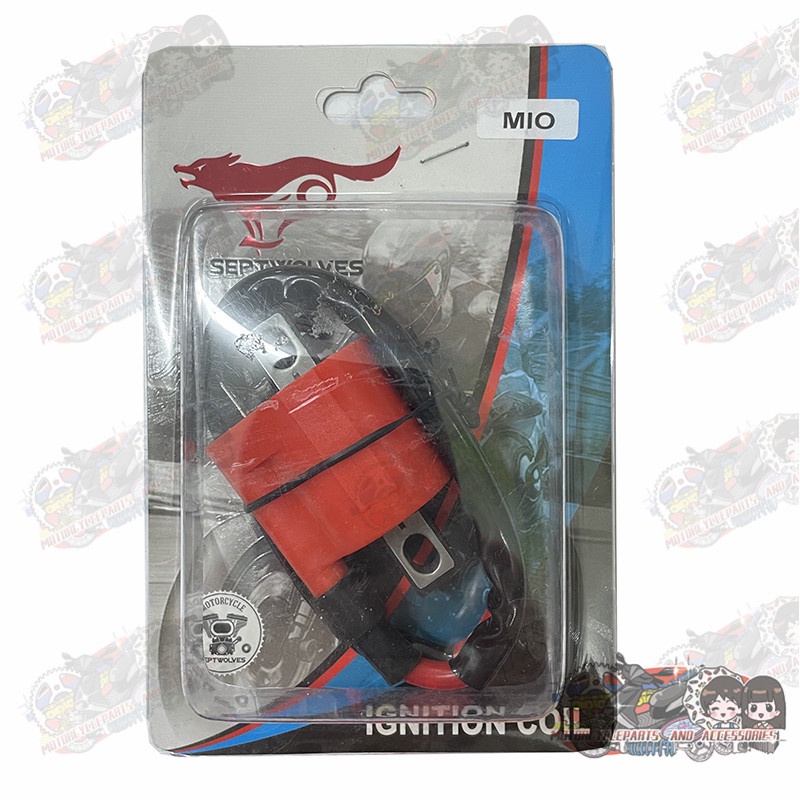 LJ Motorcycle Septwolves Ignition Coil Xrm, Barako, Mio, Tmx, Raider ...