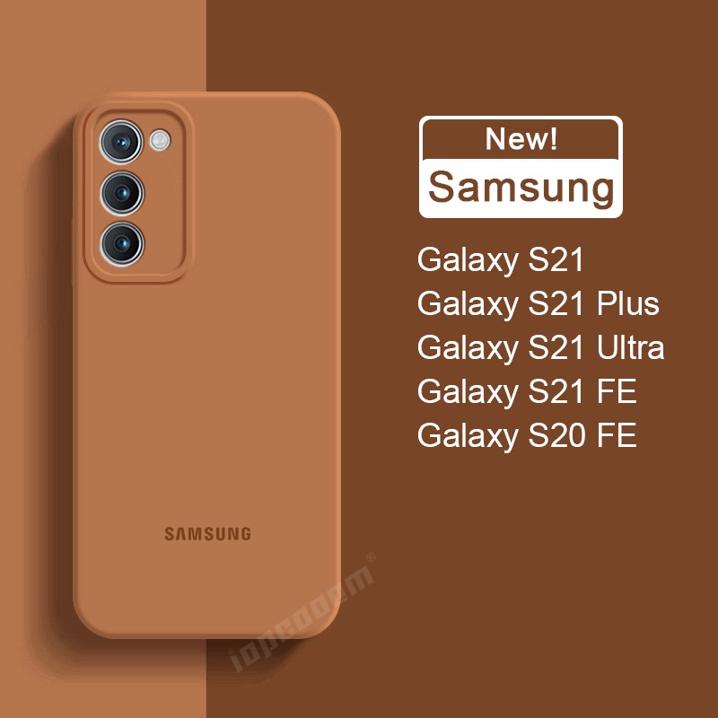 Official Original Liquid Silicone Soft Case Samsung Galaxy S21 Plus S20 FE S20FE Ultra S21FE ...