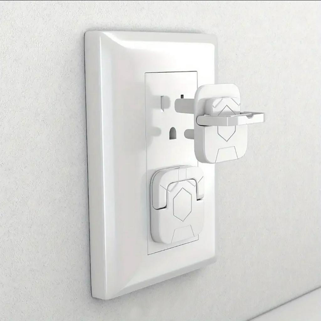 10pcs Outlet Covers With Hidden Pull Handle Baby Proofing Plug Covers 2 ...