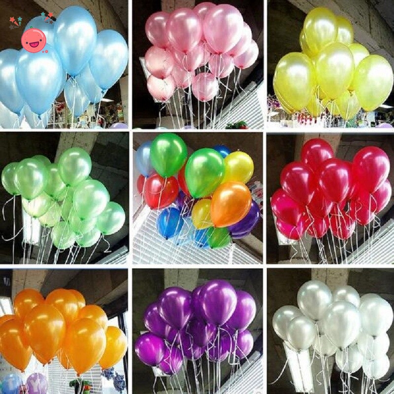 10pcs 10 inch Colorful Latex Balloons Inflatable Toys Wedding ...