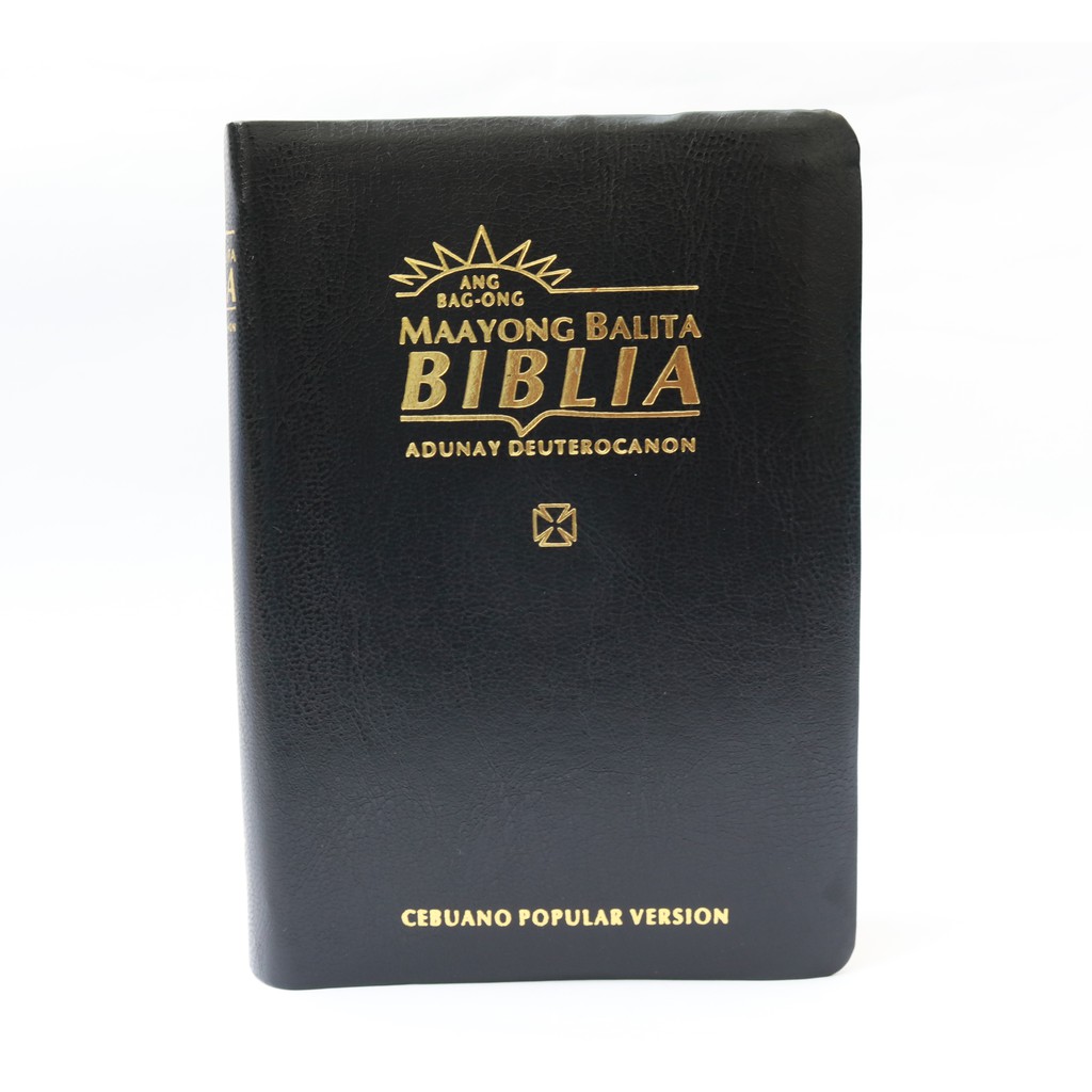 Bible House Maayong Balita Biblia Cebuano Catholic Edition | Shopee ...