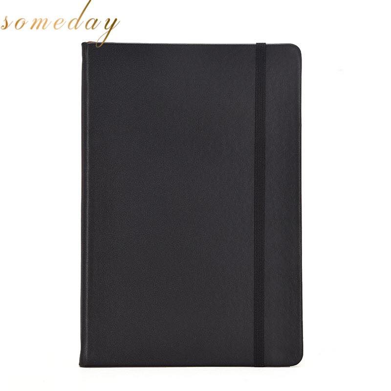 Someday [A5 Size] Stationery 25K Moleskin Rubber Diary Strap Notebook ...