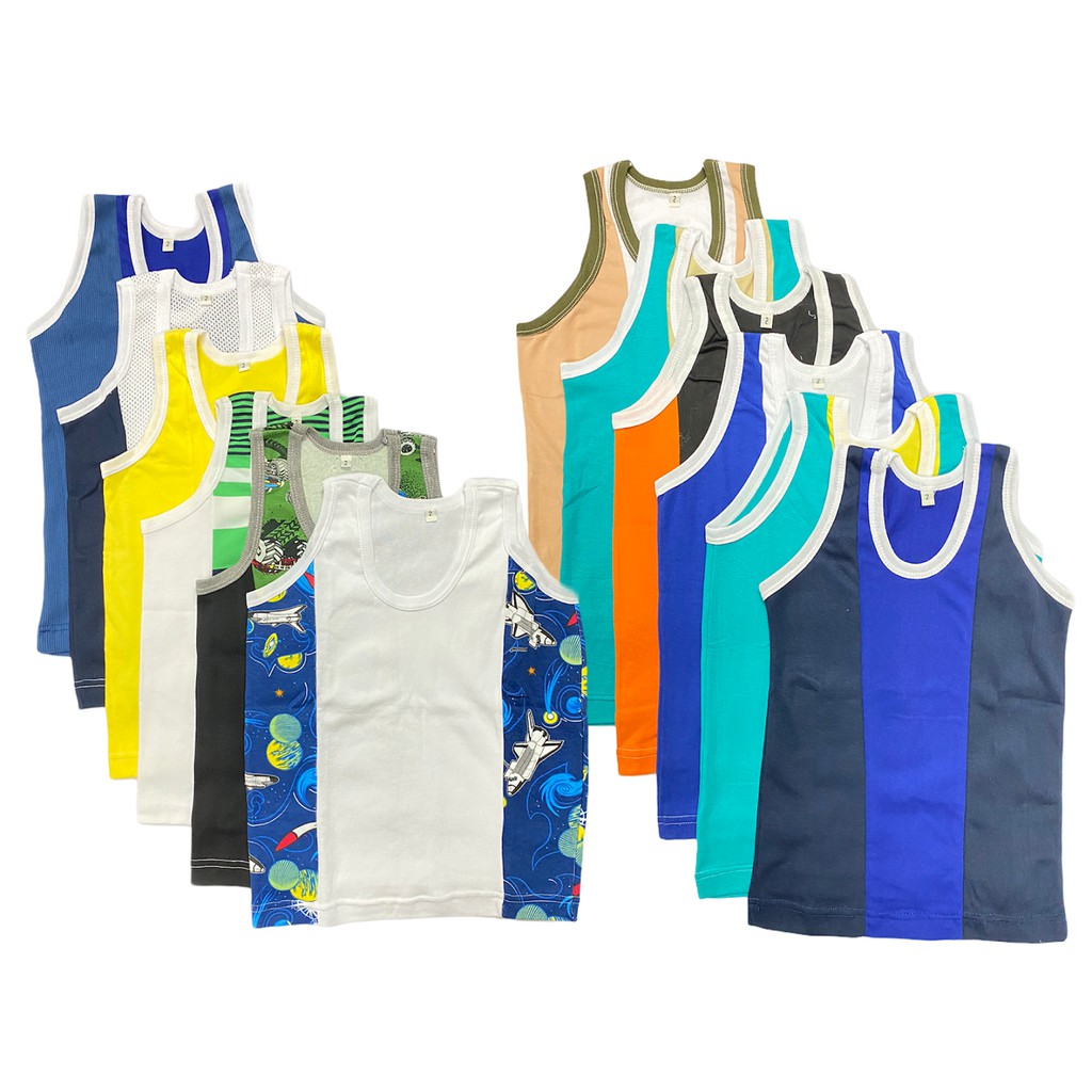 Very Affordable Kid's Sando (RANDOM COLOR) | Shopee Philippines