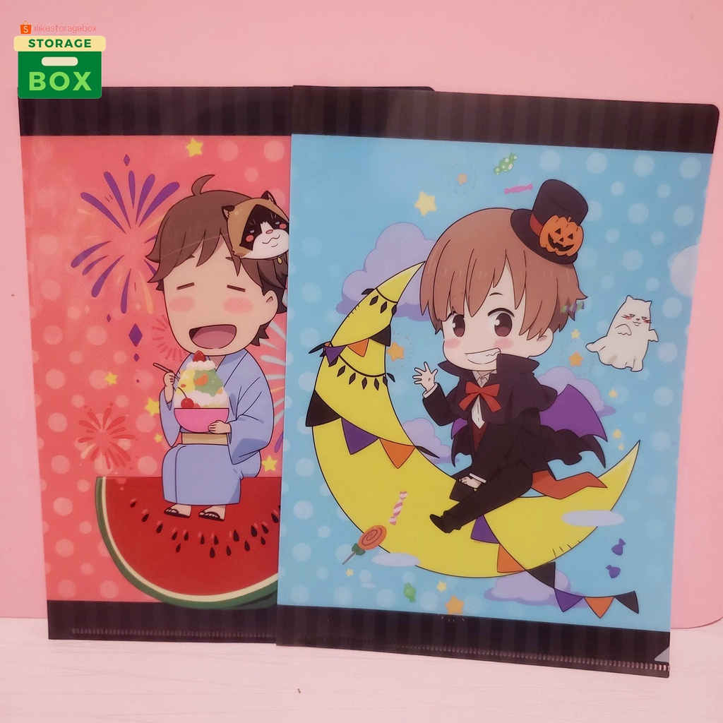 BL Yaoi Merchandise : Doujinshi Goods / Clearfile / Fan / Postcard ...
