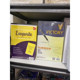 Yellow Ruled Pad Yellow Pd 80Leaves 90Leaves Long Short Office & School ...