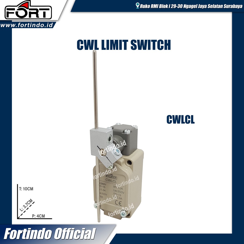 Limit Switch CWLCL Large Sensor Switch FORT BRAND NOT OMRON | Shopee ...