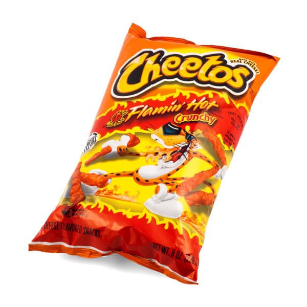 Fritolay Cheetos Flaminhot Crunchy Cheese Flavored Snack 80oz Shopee