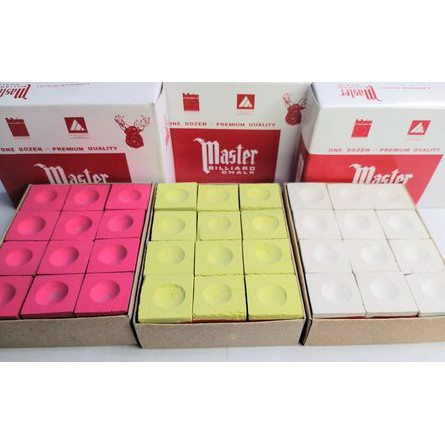 MASTER CHALK FOR BILLIARD CUE STIC ( tisa ng tako ng bilyaran ...