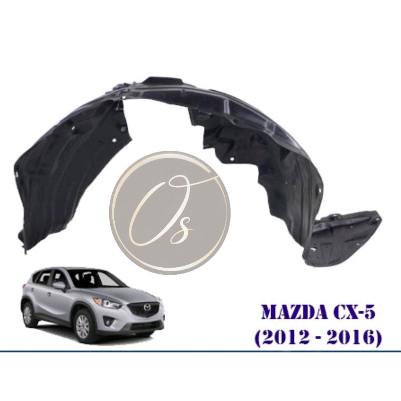 Mazda CX5 CX-5 (2012 - 2016) Front Fender Liner Protector Daun Pisang ...