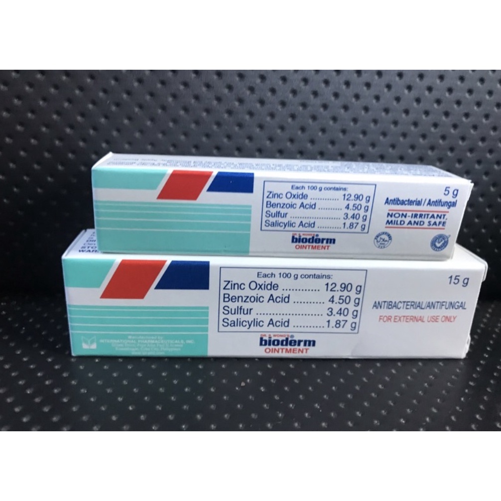 BIODERM OINTMENT 15G/5g Tube | Shopee Philippines
