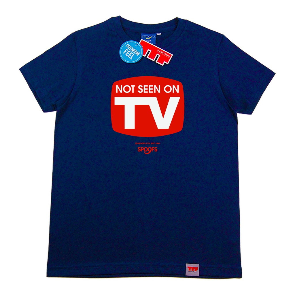 Spoofs Not Seen On TV Navy Blue For Men/Unisex | Shopee Philippines