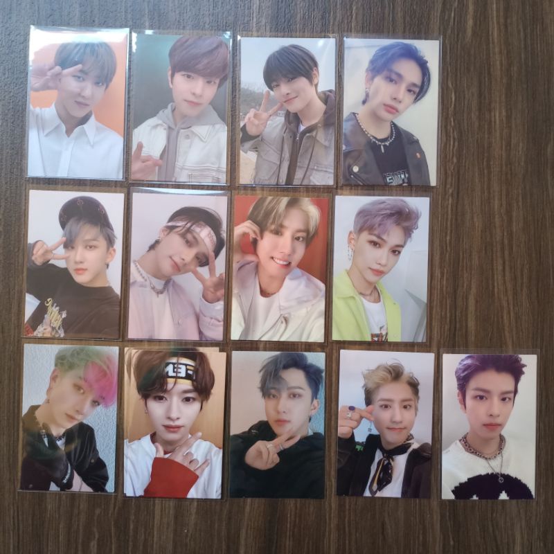 Stray kids album photocard - go live concept double side selca ds oren ...