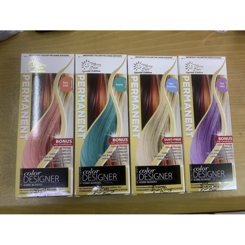 merry sun permanent hair color | Shopee Philippines