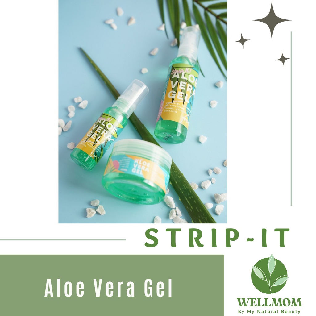 Strip It! Soothing & Moisturizing Aloe Vera Gel | Shopee Philippines
