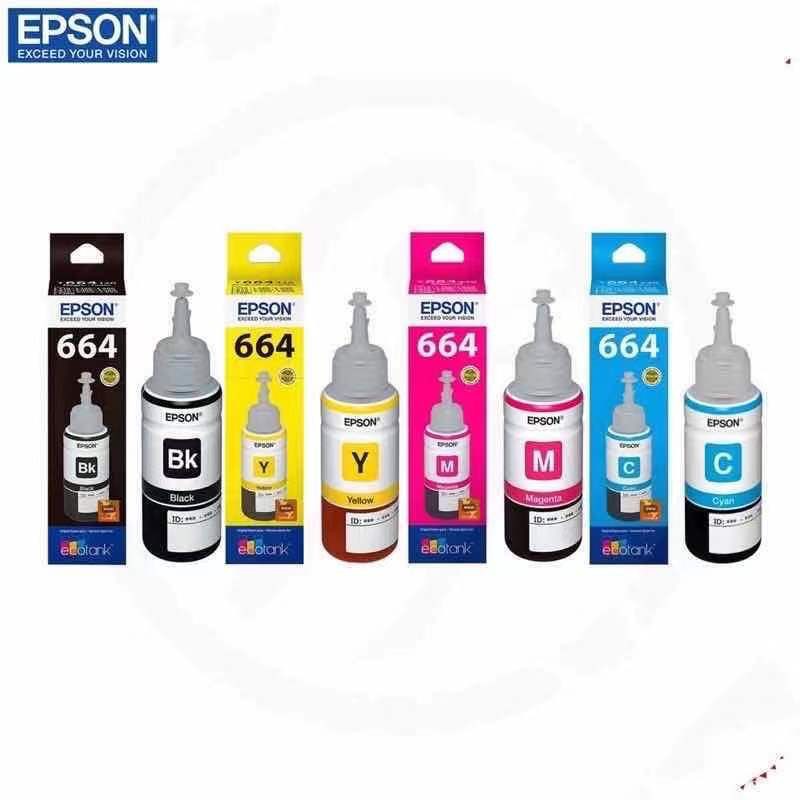 EPSON 644 ORIGINAL 70ml INK 4 colors 1SET | Shopee Philippines