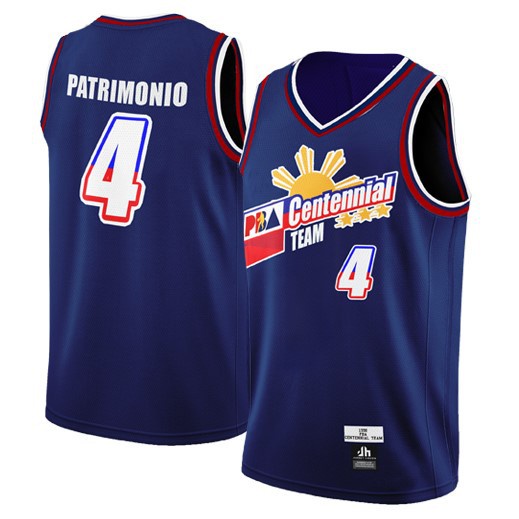 Authentic 1998 PBA Centennial Alvin Patrimonio Jersey FULL SUBLIMATION ...