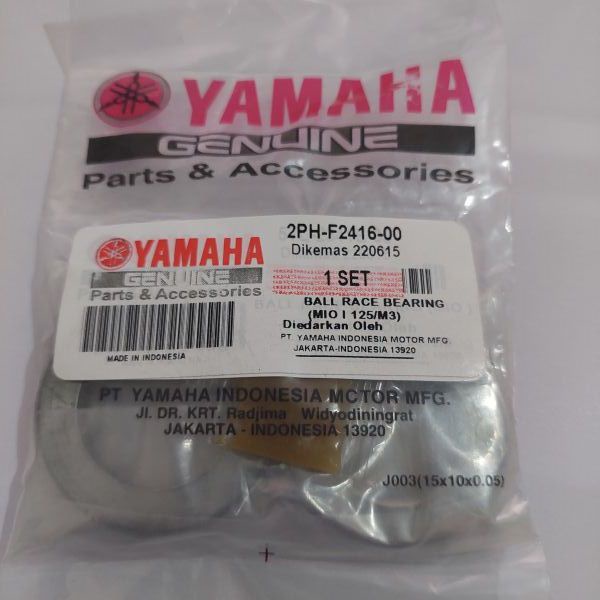 MIO i125 / M3 BALL BEARING / BALL RACE STEERING BEARING - Yamaha ...