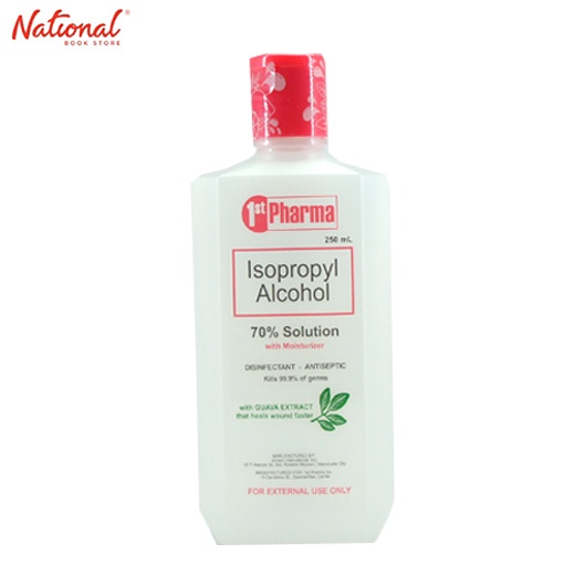 1Stpharma Alcohol 70% Isopropyl 250ml Guava National Book Store ...