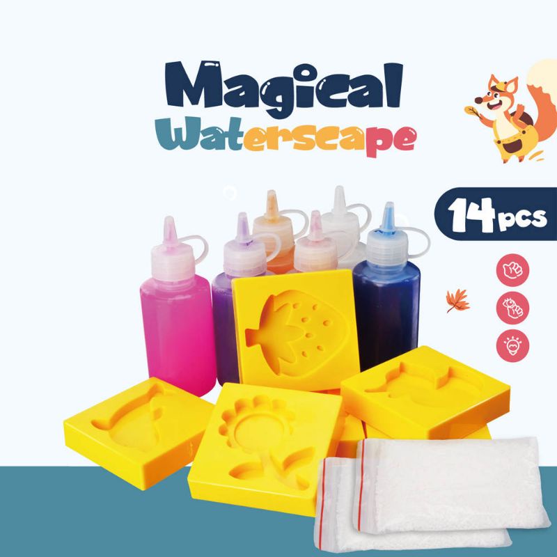 14 pcs DIY Magic waterscrape jelly for sensory play | Shopee Philippines