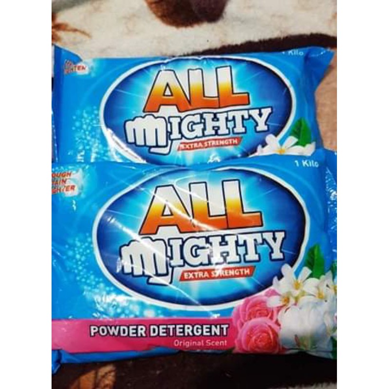ALL MIGHTY detergent powder 1kl | Shopee Philippines