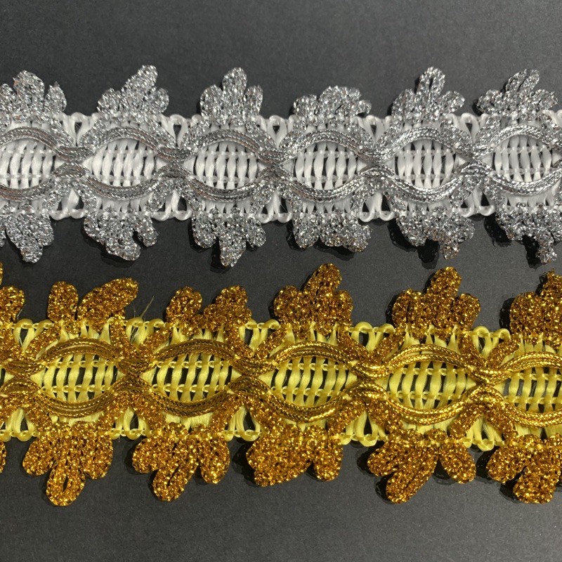 Metallic Trimming #9284 (Per Yard) | Shopee Philippines