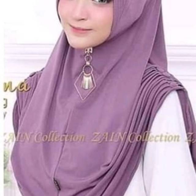 Hijab Instant Katrina Kancing | Shopee Philippines