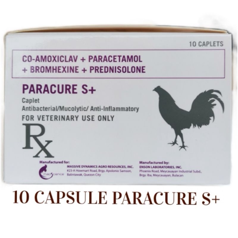 Paracure S+ sold per 10's | Shopee Philippines