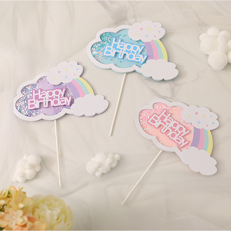 - HB Happy Birthday Bling Cake Topper | Shopee Philippines